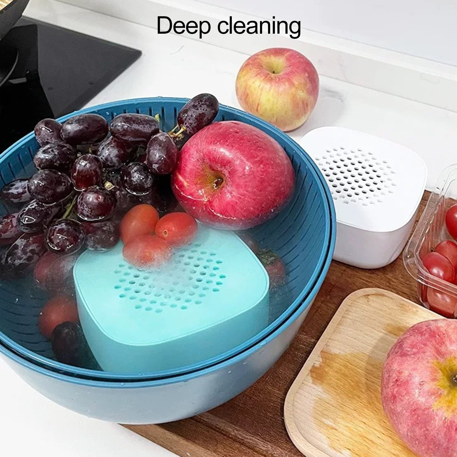 Washranp Vegetable Washing Machine,IPX7 Waterproof Food Grade Auto ...