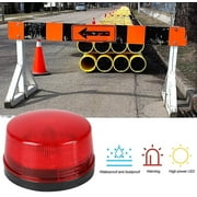 Red Led Emergency Strobe Flashing Light Traffic Warning Signal Flashing ...