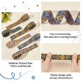 6 Strands 6 Styles Flat Ethnic Style Polyester Elastic Cord Rhombus ...