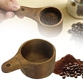 1 Pcs Wood Measuring Cups Stackable Kitchen Measure Tool Premium Wood ...