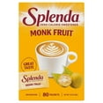 (12 pack) Splenda Monk Fruit, All Natural Zero Calorie Sweetener, 5.6 ...