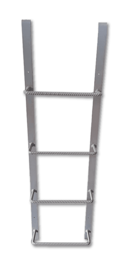 Window Well Supply 3-Rung Gray Egress Ladder for Window Wells - Walmart.com