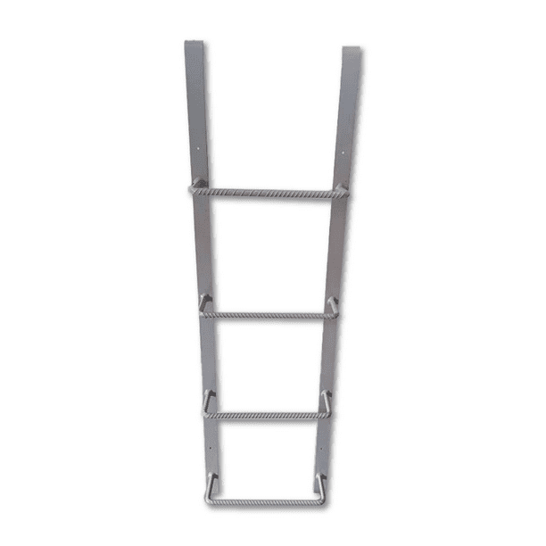 Window Well Supply 3-Rung Gray Egress Ladder for Window Wells - Walmart.com