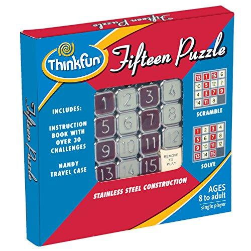 Click here for Thinkfun - 04900 Fifteen Puzzle: Stainless Steel C... prices