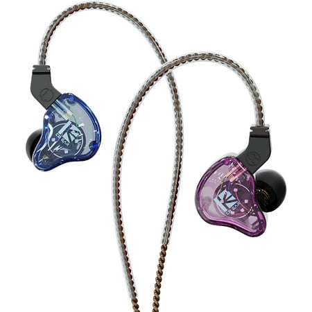 KBEAR KS2 in-Ear Earphones Wired Earbuds with Microphone in Ear Monitor ...
