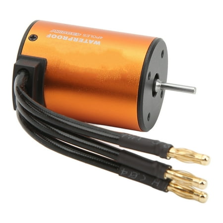 Poles Brushless Motor,3650 4300KV 4 Poles Poles Brushless Sensorless ...