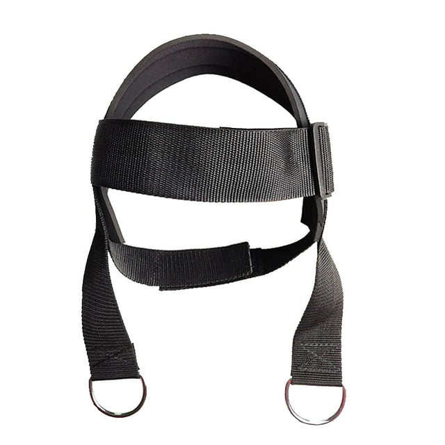Head Neck Harness with Metal Loop Weight Lifting Chin Bodybuilding ...