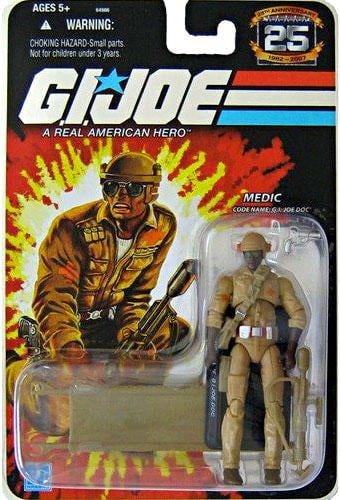 GI Joe 25th Anniversary G.I. Joe Doc Medic Action Figure - Walmart.com