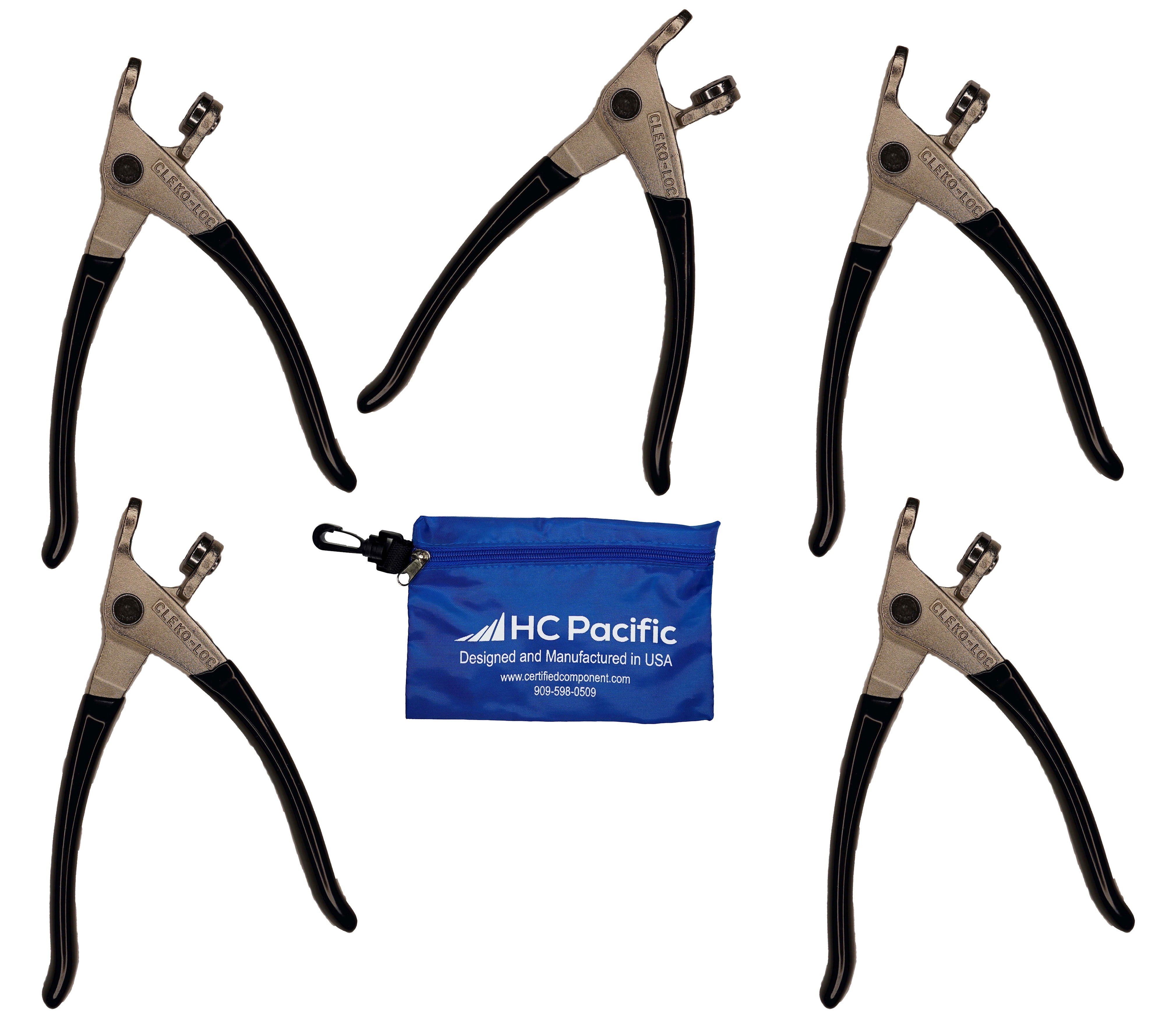 5 Cleco Pliers with Pouch - Walmart.com