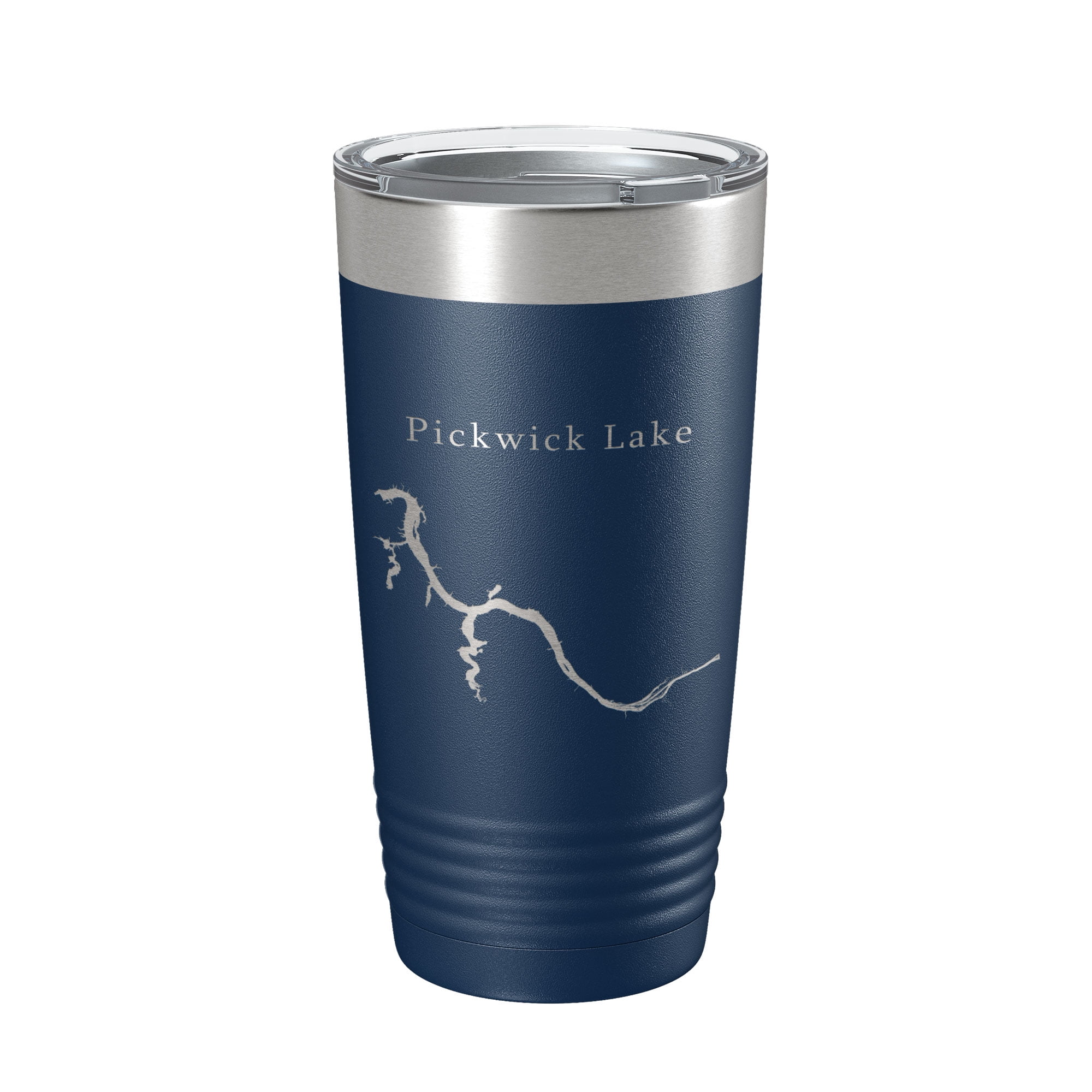 Pickwick Lake Map Tumbler Travel Mug Insulated Laser Engraved Coffee ...
