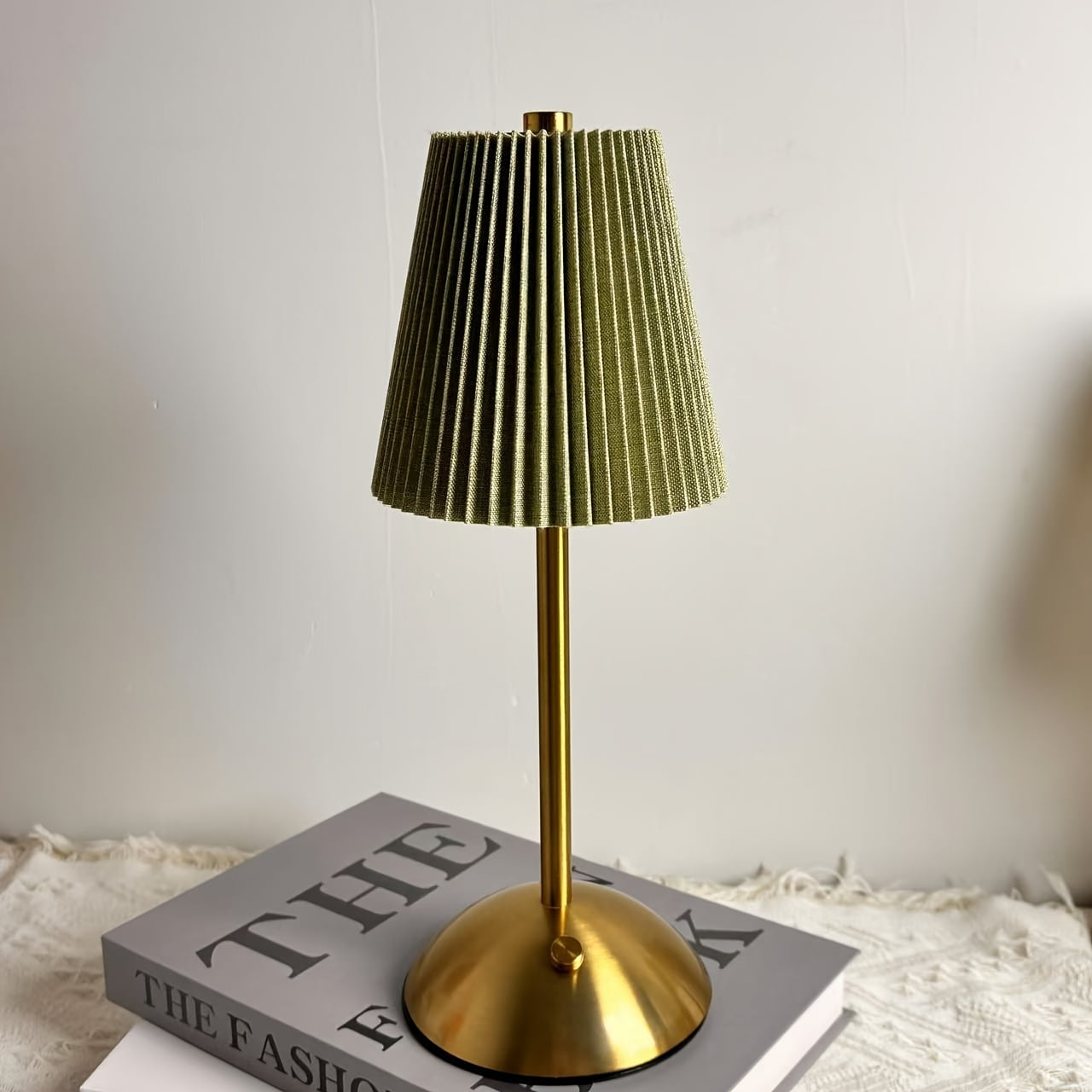 Click here for Unbranded 1pc Modern Pleated Led Table Lamp  Touch... prices
