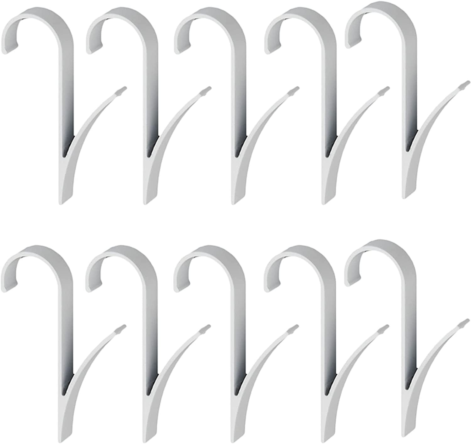 10 Pack S Hooks Utility Hanging Hooks Extra Strong Utility Hooks for ...