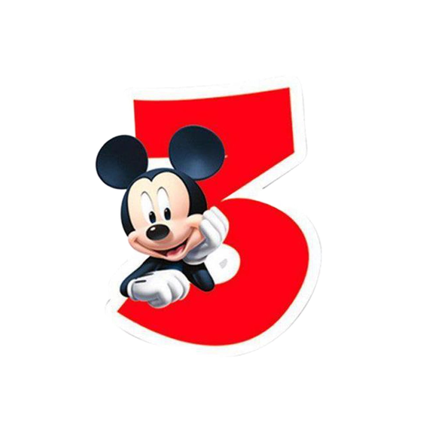 Click here for Mickey Mouse Clubhouse Number 3 Candle prices