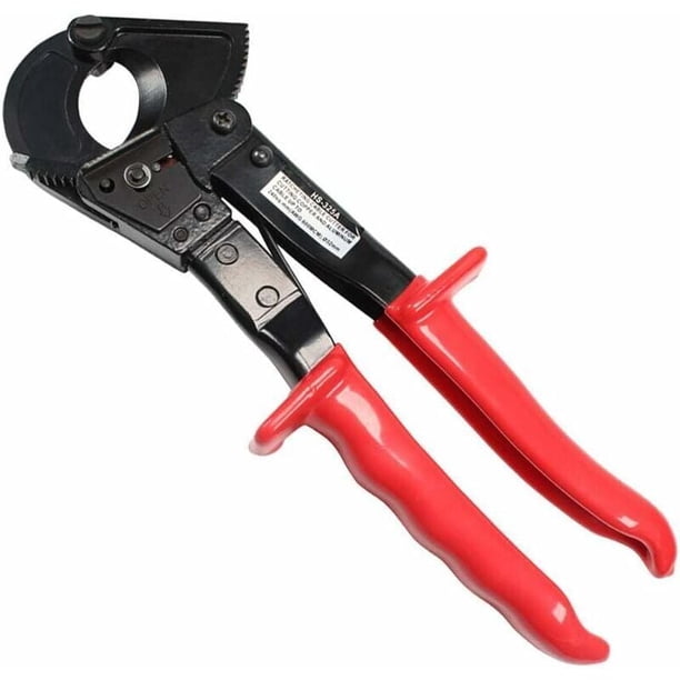 Cortacables con trinquete HS325A JM Aluminio y Cobre 240 mm2 Rojo y ...