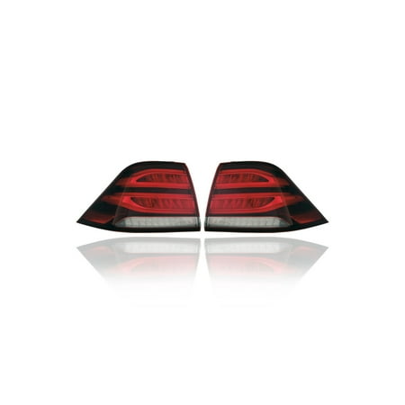Tail Light - Compatible/Replacement for '16-19 Mercedes-Benz GLE/Plug ...
