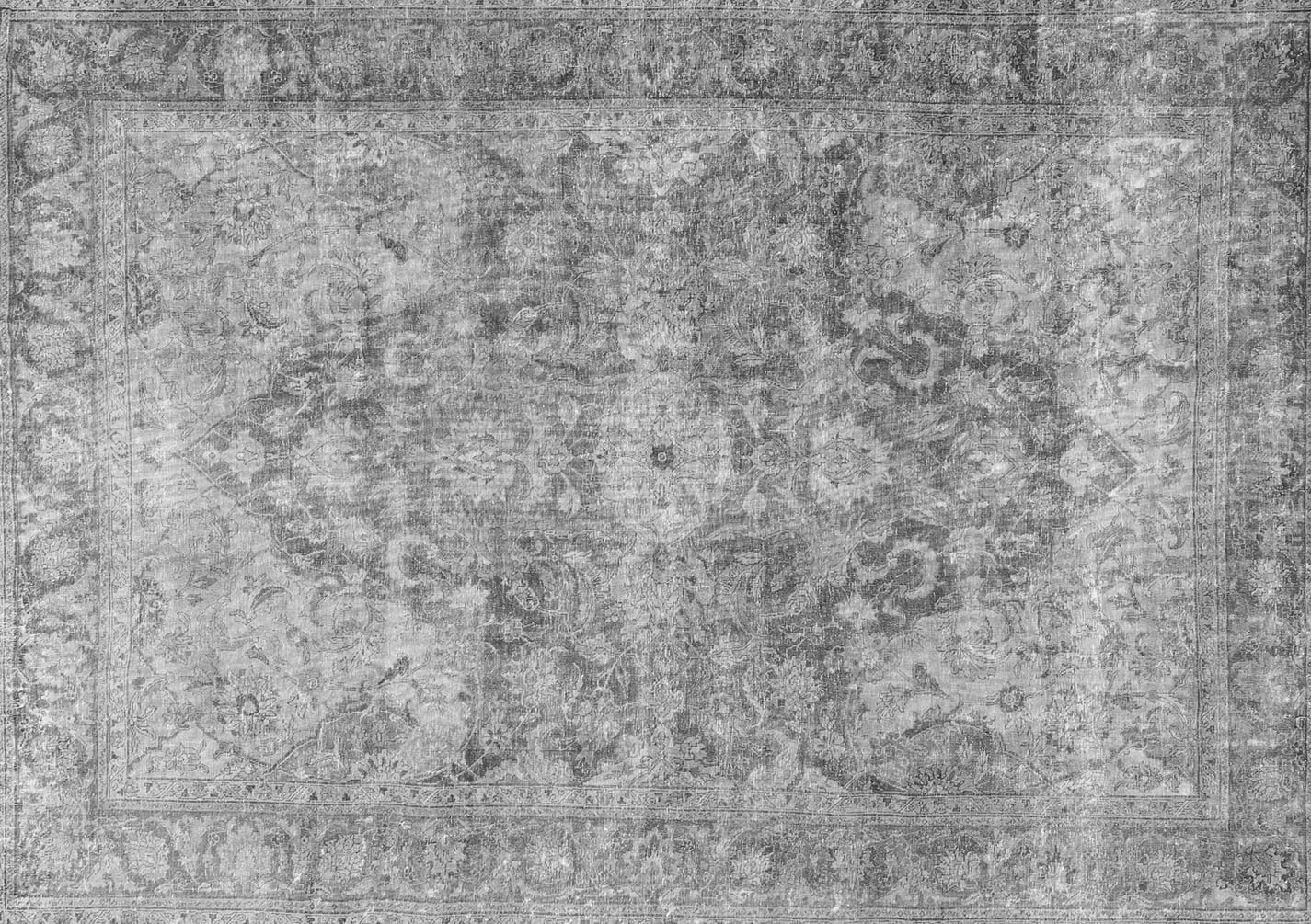 Ahgly Company Indoor Rectangle Persian Gray Traditional Area Rugs, 2' x ...