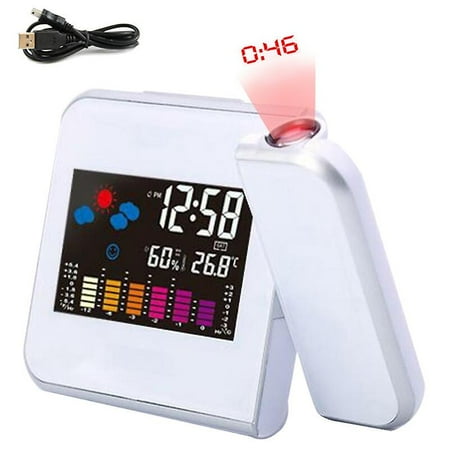 Color Screen Calendar Led Digital Display Alarm Clock Temperature ...