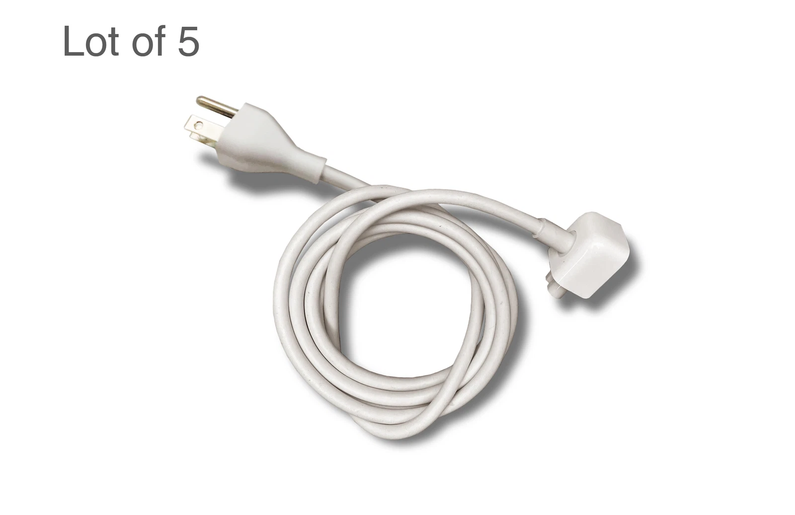 Restored 5 Pack Apple 1.8M Power Adapter Extension Cable 2.5A 125V ...
