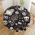 36x36in Round Tablecloth Car Line Straight And Dense Wireless Head Gap ...