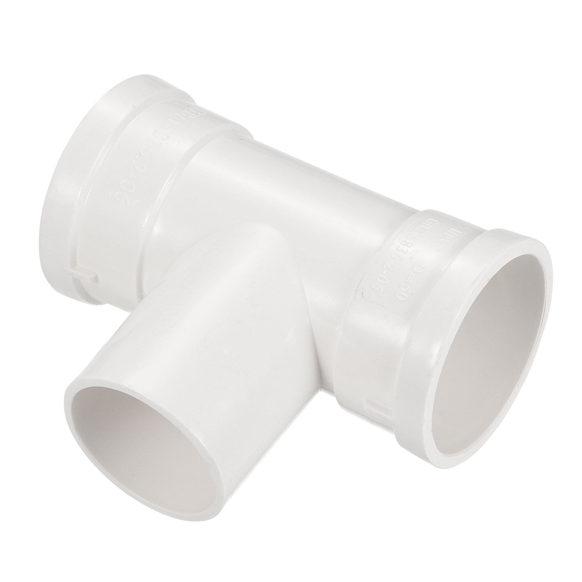 Uxcell ID 50mm/2" OD 45mm/1.8" Pipe Fitting, 1 Pack Splitter Duct Hose ...