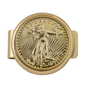 Coin Money Clip - 1986 Statue of Liberty Commemorative Half Dollar ...