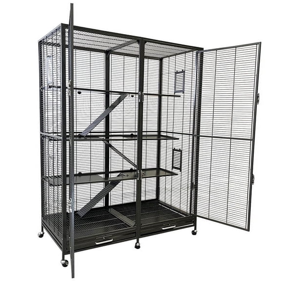 Borneo Cage + Add-On + Shelf & Ladder Set + Expander Set - for Sugar ...