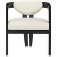 Meridian Furniture Carlyle Cream Dining Chair - Walmart.com