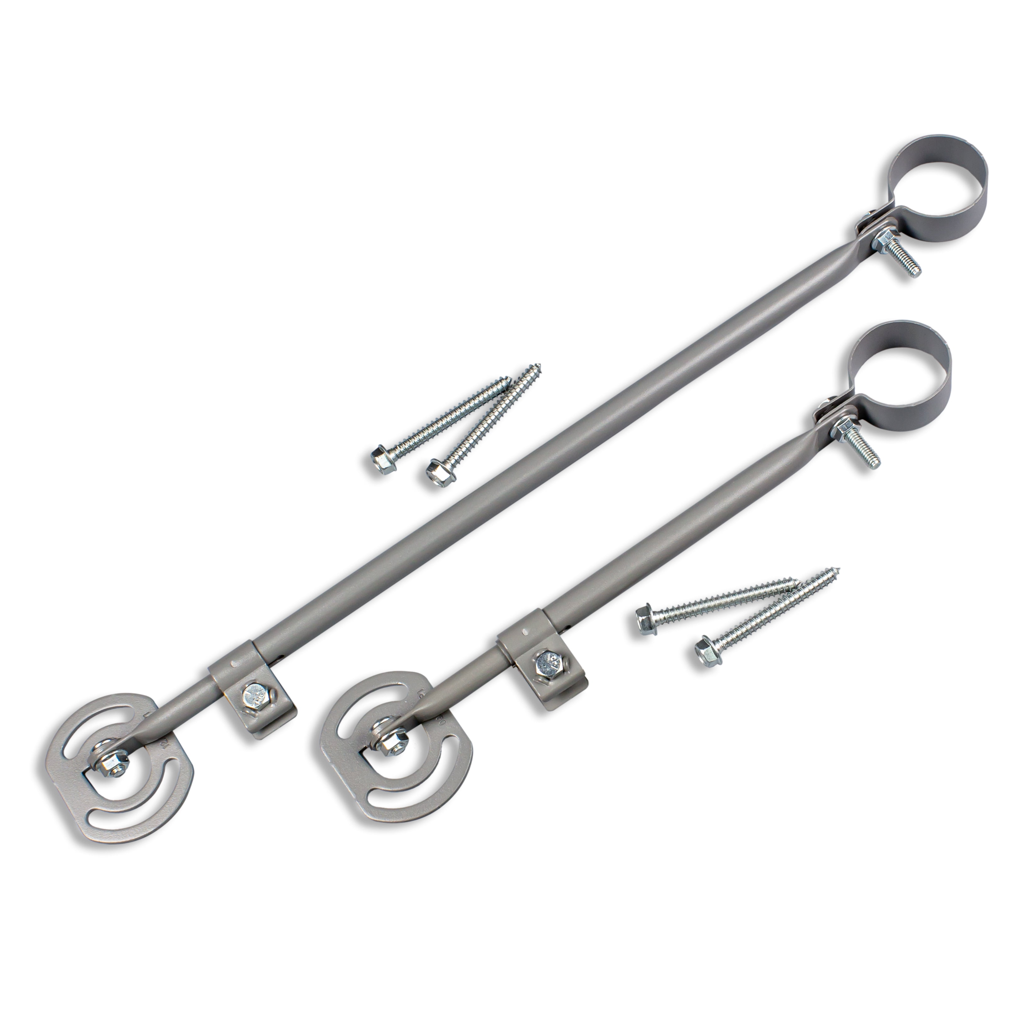 SatelliteSale Universal 2 Support Arms Adjustable Telescopic Monopoles ...