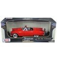 1956 Ford Thunderbird Convertible White 1/18 Dieca - Walmart.com