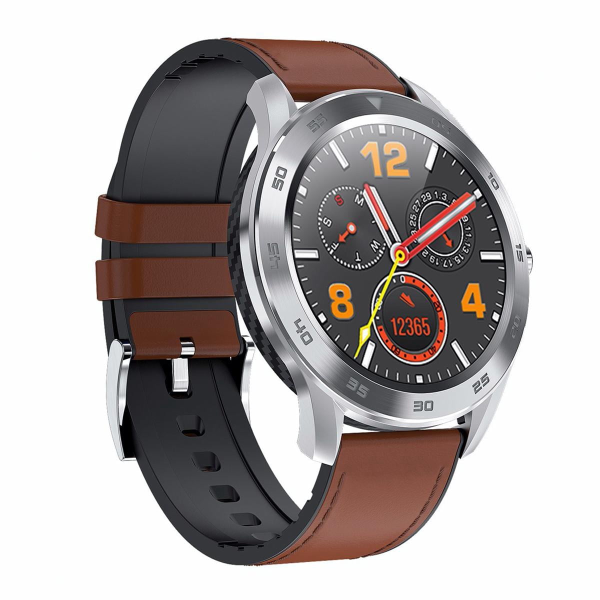 Smartwatch DT98 Doble Correa BT Compatible iOS Android cafe | Walmart ...