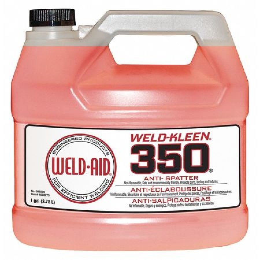 Weld-Aid Weld-Kleen 350 Anti-Spatter, 1 Gallon Bottle, Red - 1 EA (388 ...