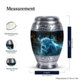 Cosmic Energy Bull Small Decorative Urn - Urns For Human Ashes Adult ...