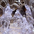 Gerson Lighted Musical Nativity Scene, Cool White Glow, Battery Power ...