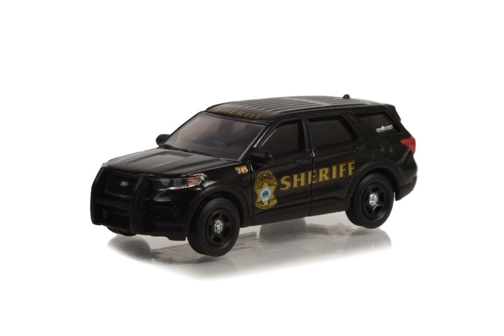 2020 Ford Police Interceptor Utility , Black - Greenlight 30355/48 - 1/ ...