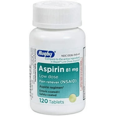 Vazalore Aspirin 81 mg, Adult aspirin, Liquid-Filled Capsules, Low Dose ...