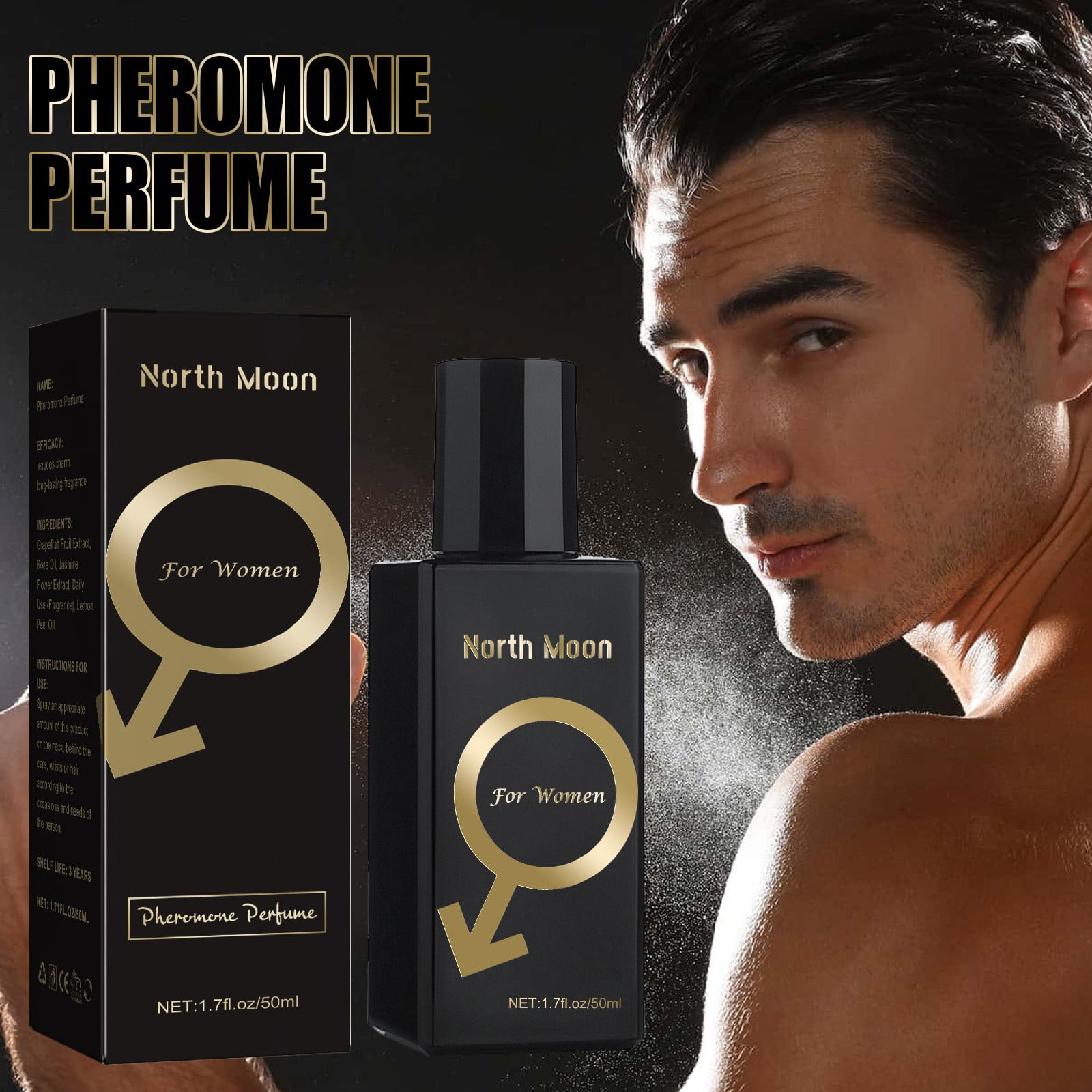 Pheromones perfumes for women Perfume North Moon, fresco para eliminar ...