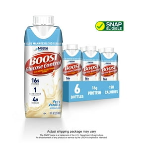 BOOST Original Creamy Strawberry Nutritional Drink, 10g Protein, 240 ...
