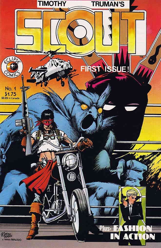 Scout #1 VF ; Eclipse Comic Book - Walmart.com