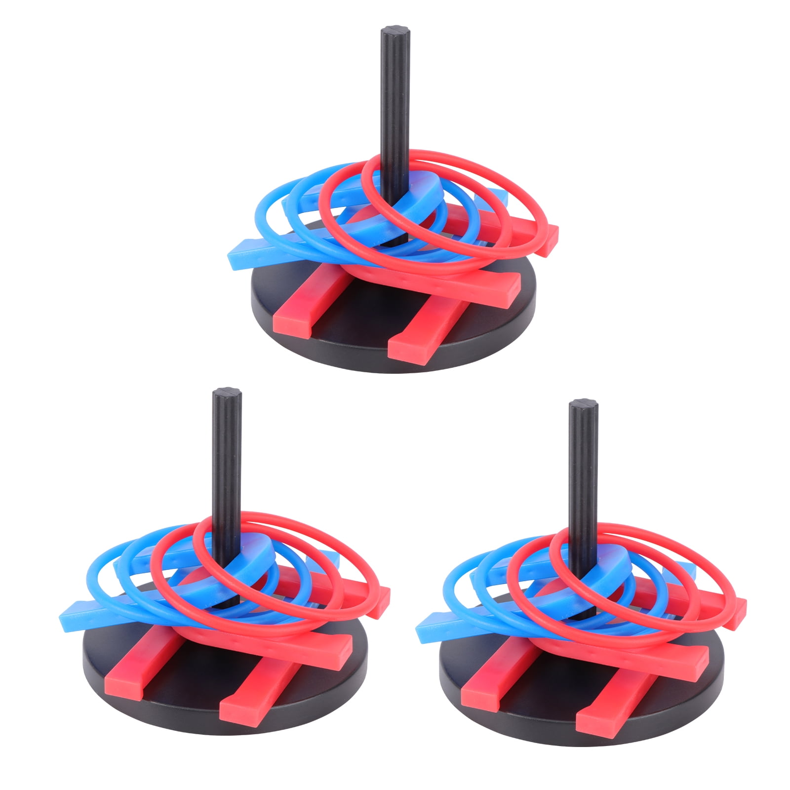 3 Set Educational Horseshoe Circular Throwing Rings Multi-function ...