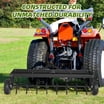 Field Tuff 48 Inch Tractor Tow-Behind Heavy Duty Landscape Rake for ...