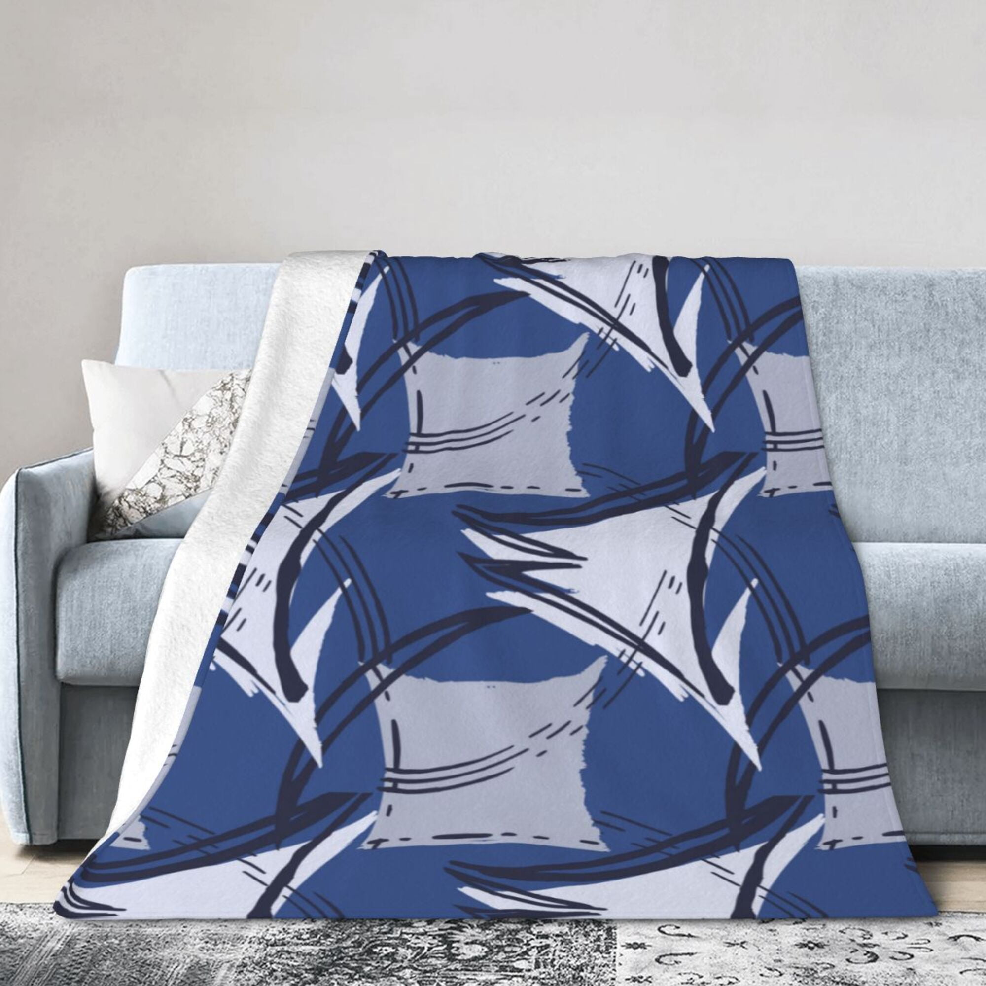 DouZhe Ultra-Soft Micro Fleece Lightweight Flannel Bed Blanket ...