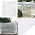 Orchip Ultra Large Mosquito Net, White Polyester Mesh Bug Shelter ...