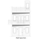 763-6006: Modern Contemporary 4 Bed, 3 Bath Luxury Home Plan, 1281 Sq ...