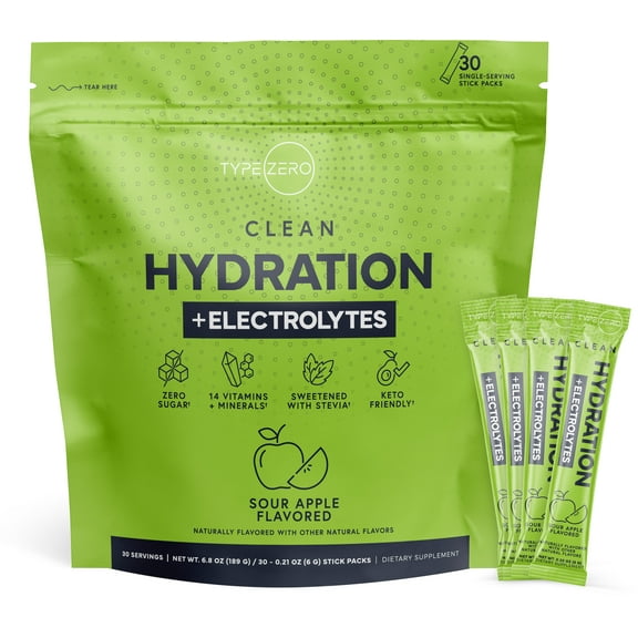 Force Factor Liquid Labs Hydration Electrolyte Drink Mix Tropical Fruit ...