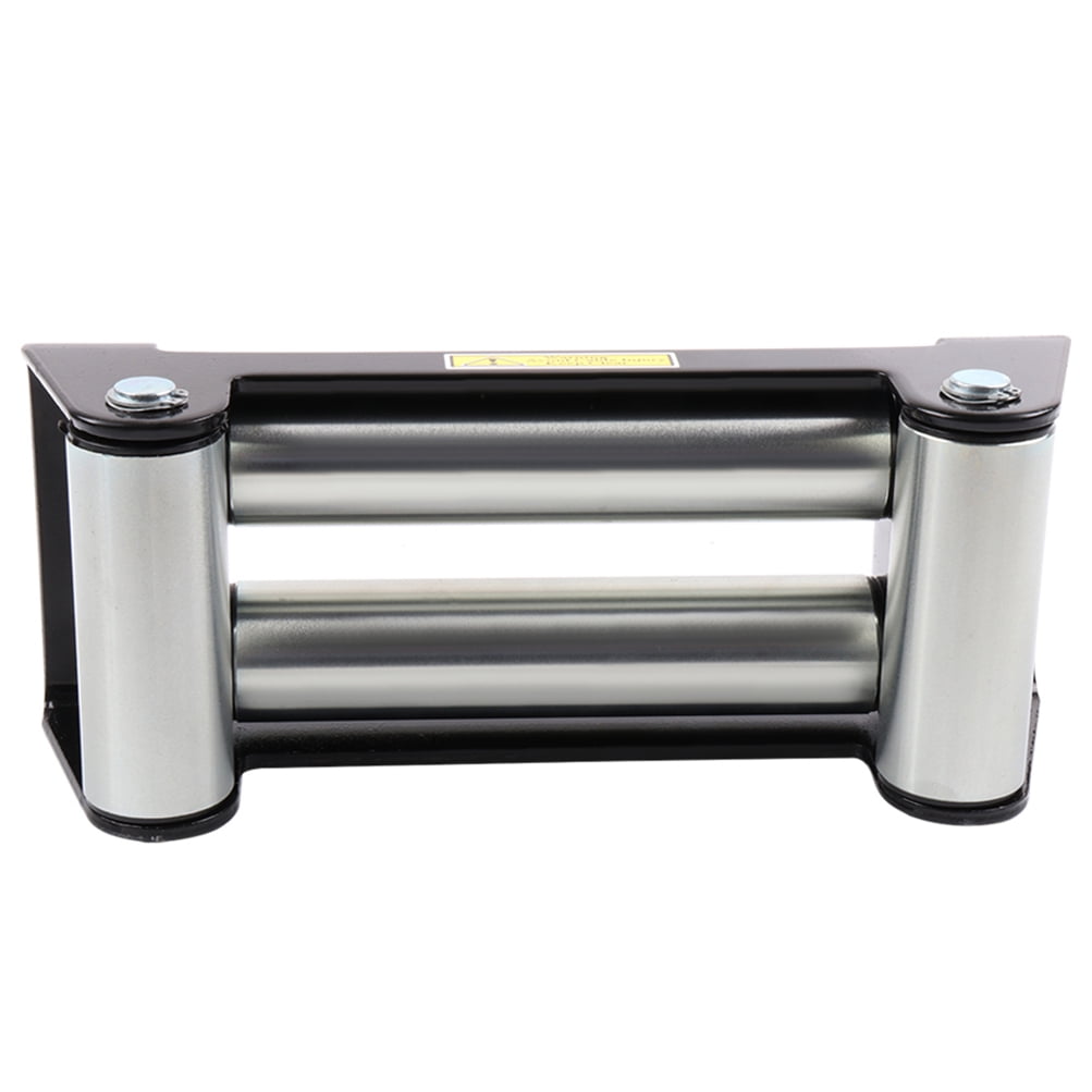 CCIYU ATV Winch Roller Fairlead 8000-17000 LBs 10" UniVersa l 4-Way Roller Cable Rope Guide ...