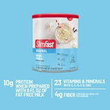 SlimFast Original Meal Replacement Shake Powder, French Vanilla, 12.83 ...