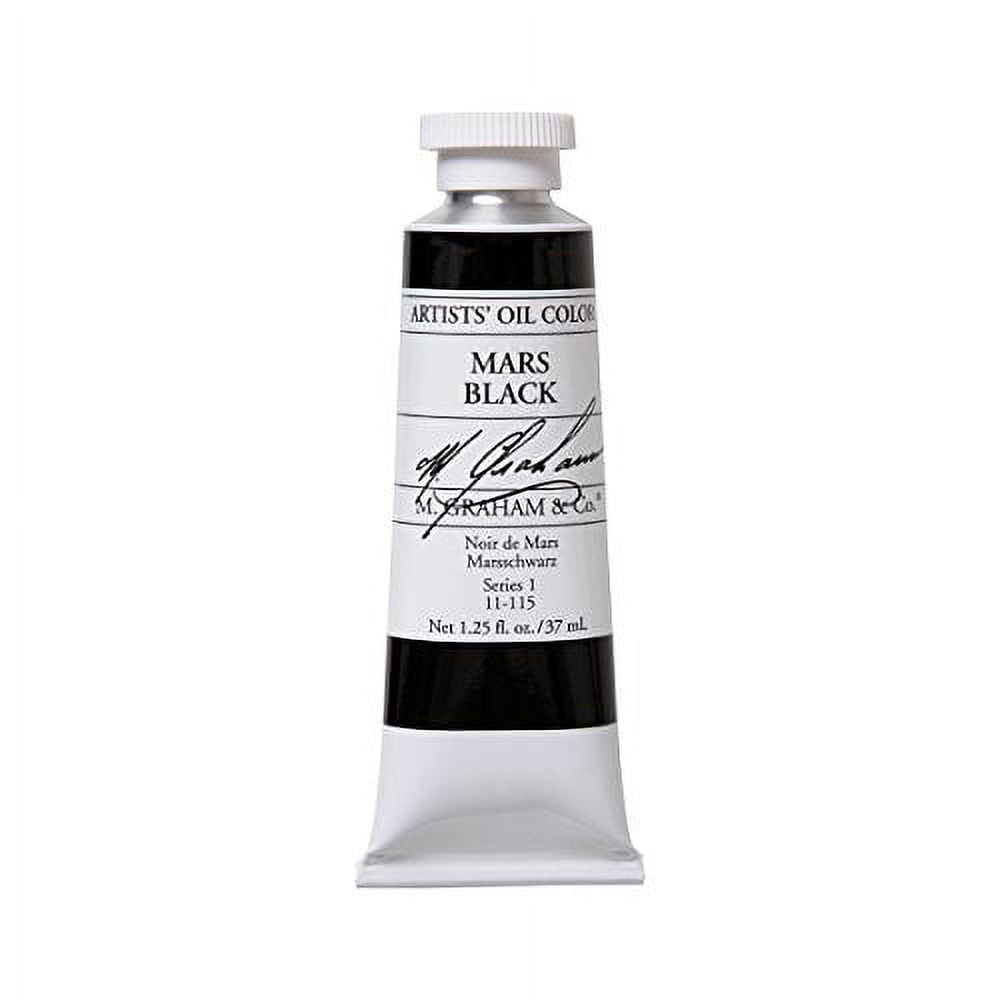 Click here for M. Graham Artist Oil Paint Mars Black 1.25oz/37ml... prices