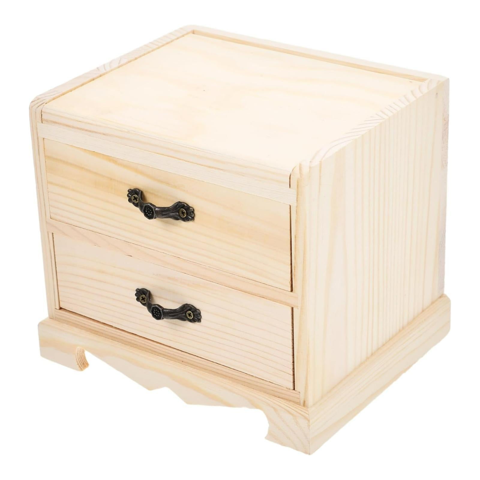 Click here for Guool Wooden Drawer Makeup Organizer Jewellery Che... prices