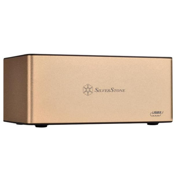 Silver Stone Technologies 3.5 & 2.5 in. SATA SSD & HDD Docking Station ...