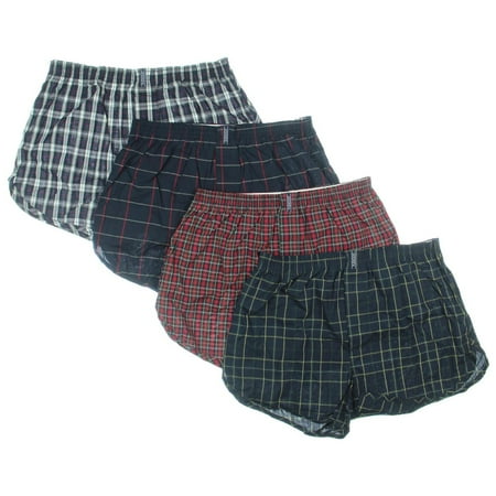 Jockey - Jockey Mens 4 Pack Tapered Boxers - Walmart.com